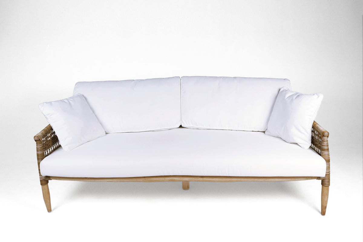 Rattan Sun Sofa – Walker Zabriskie Furniture