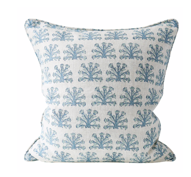 Emory Block Print Pillow 22x22 – Walker Zabriskie Furniture