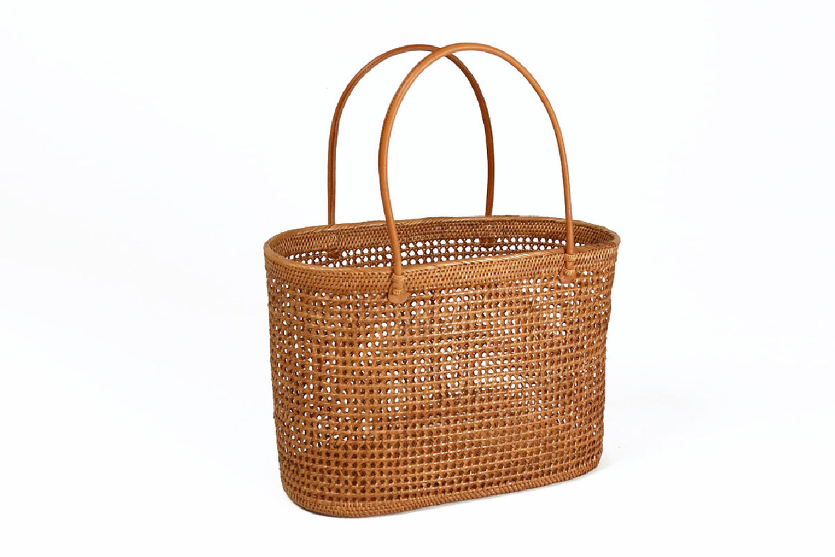 Tenganan Cane Tote Bag – Walker Zabriskie Furniture